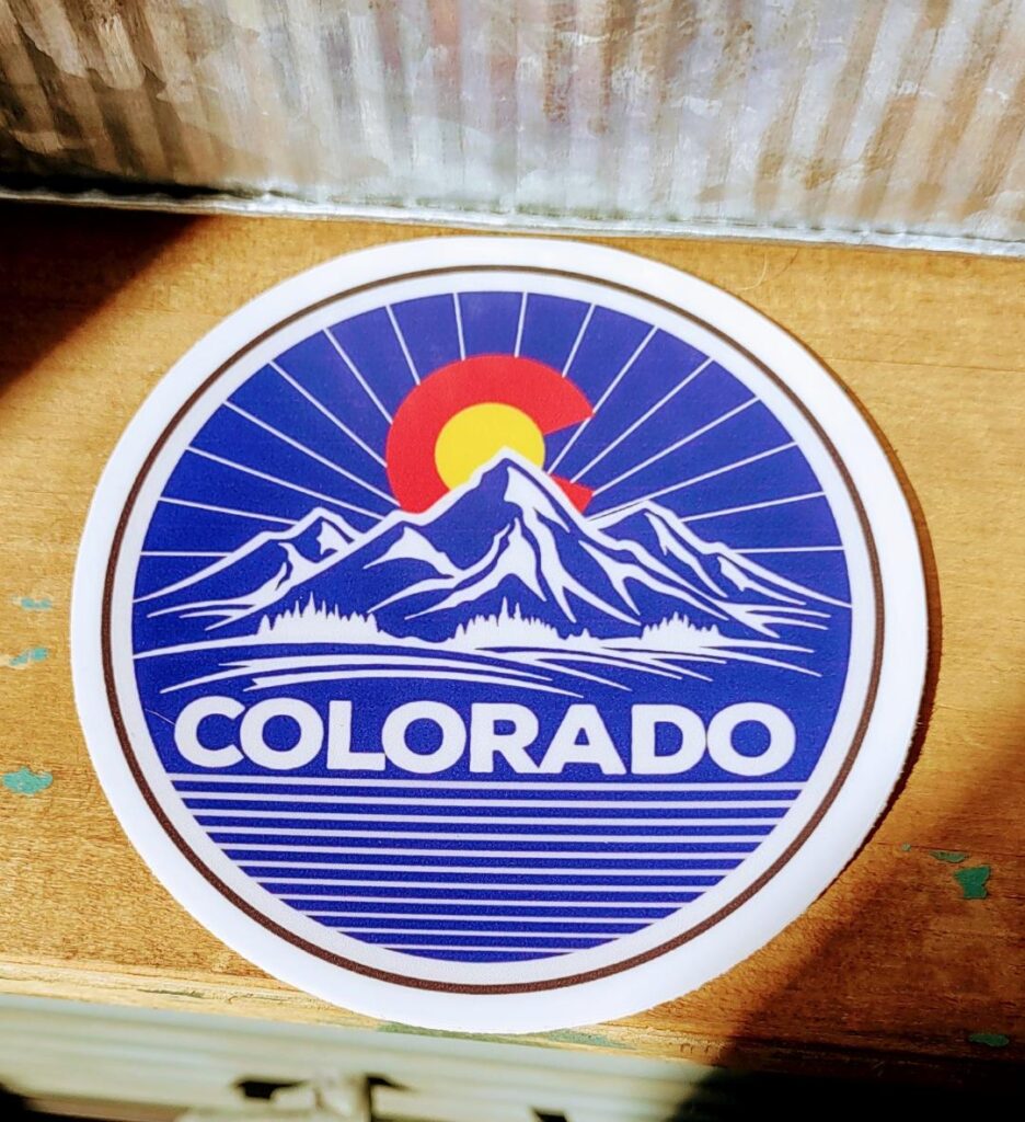 Colorado Sticker – The Mountain Mercantile